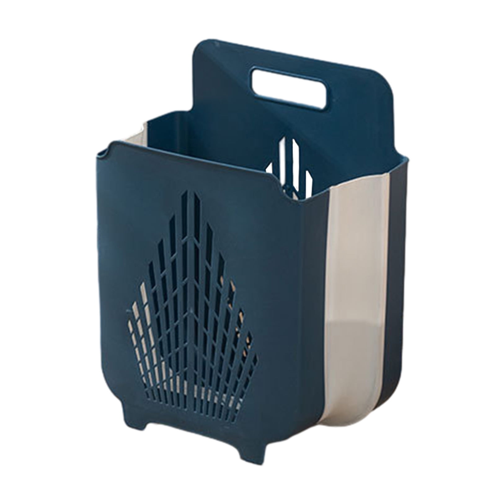 Pompotops Hanging Clothes Laundry Hamper, Wall-Mounted Foldable Storage ...