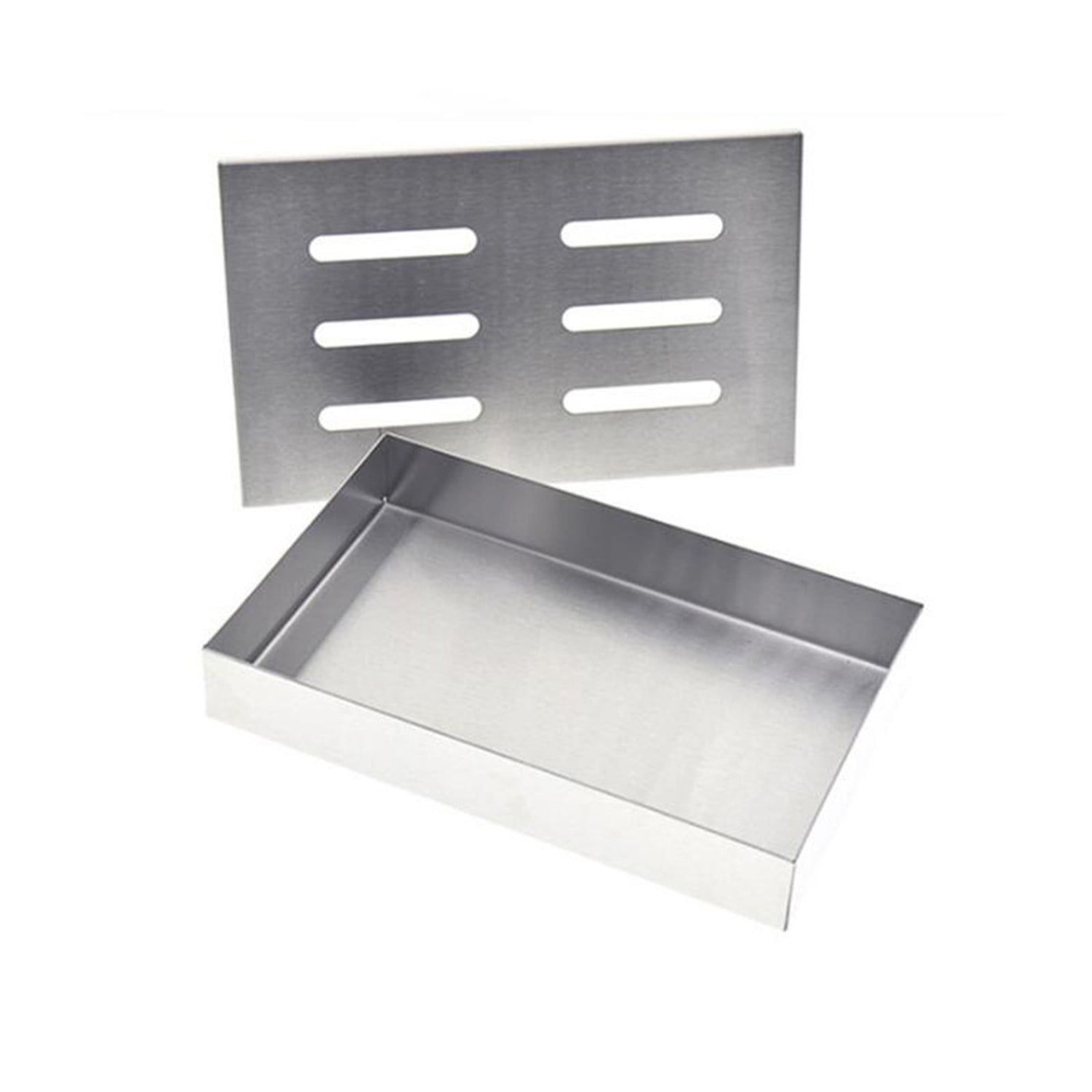 Pompotops Heavy Duty BBQ Accessories, Stainless Steel BBQ Smoker Box ...