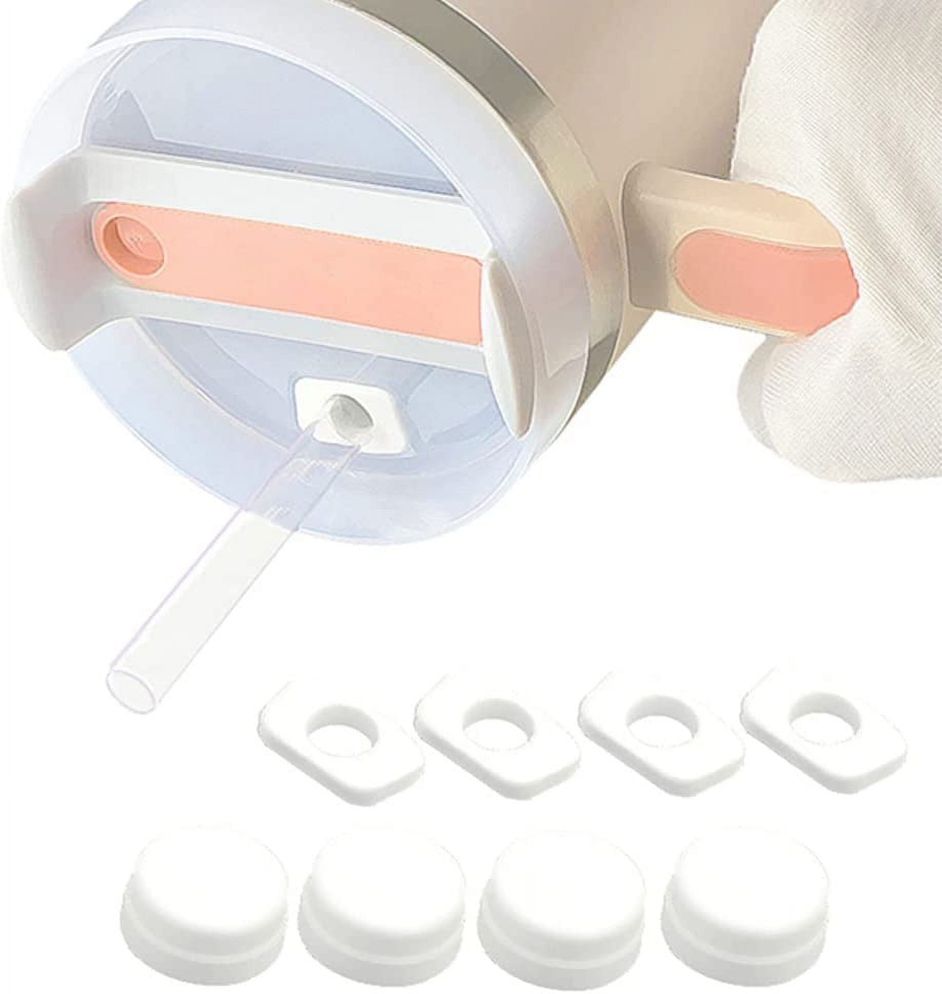 Pompotops New Silicone Spill Stopper Set Of Four 40oz/30oz Silicone Cup ...