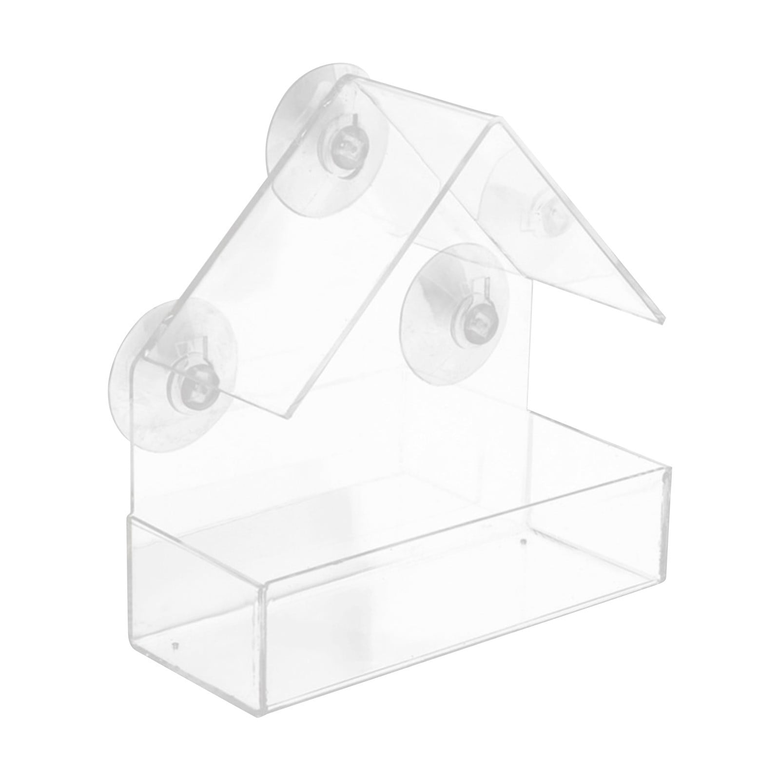 Pompotops Outdoor Bird Feeder Outdoor Acrylic Windbreak Ball Bird ...