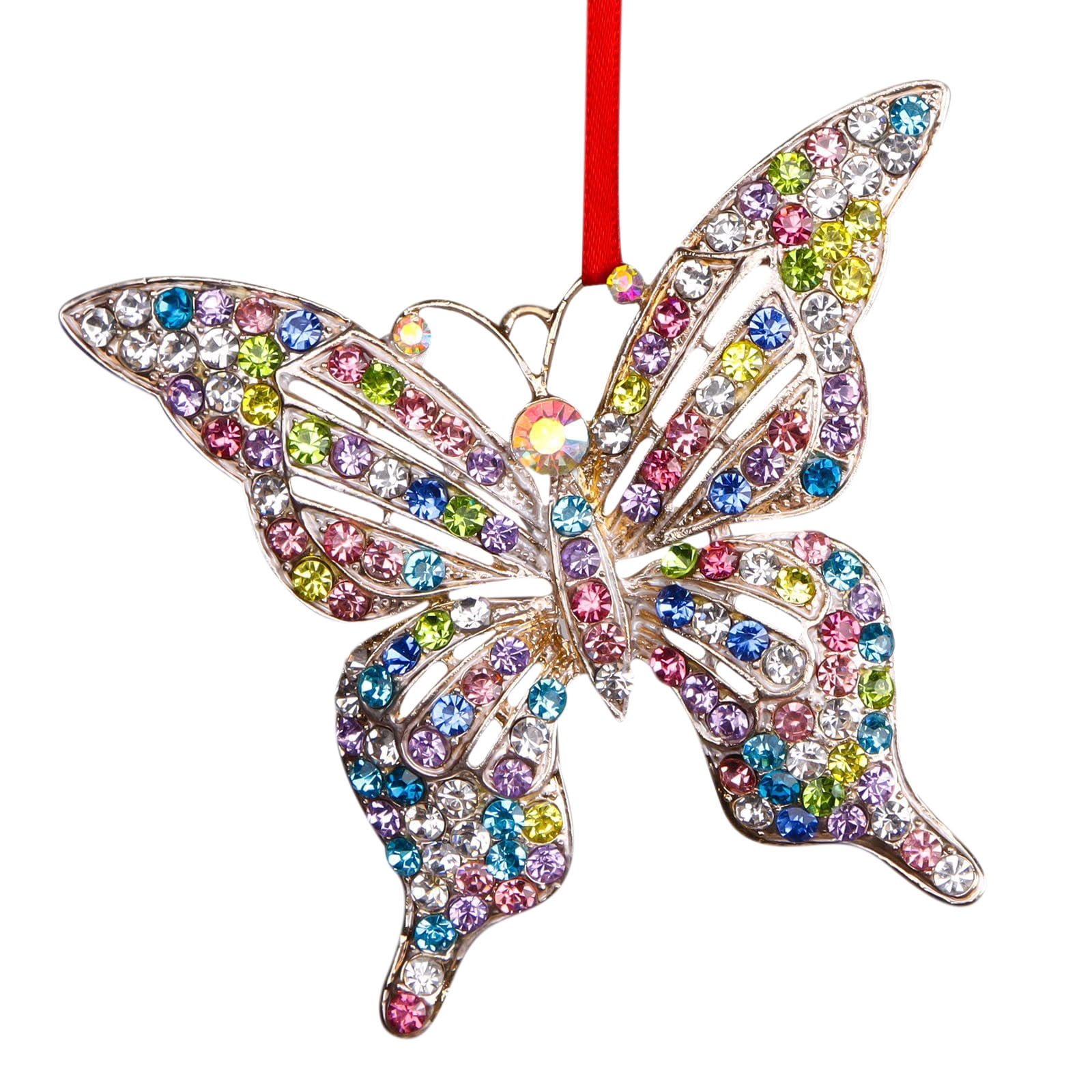 Pompotops Personalized Christmas Tree Decorations, Acrylic Butterfly ...