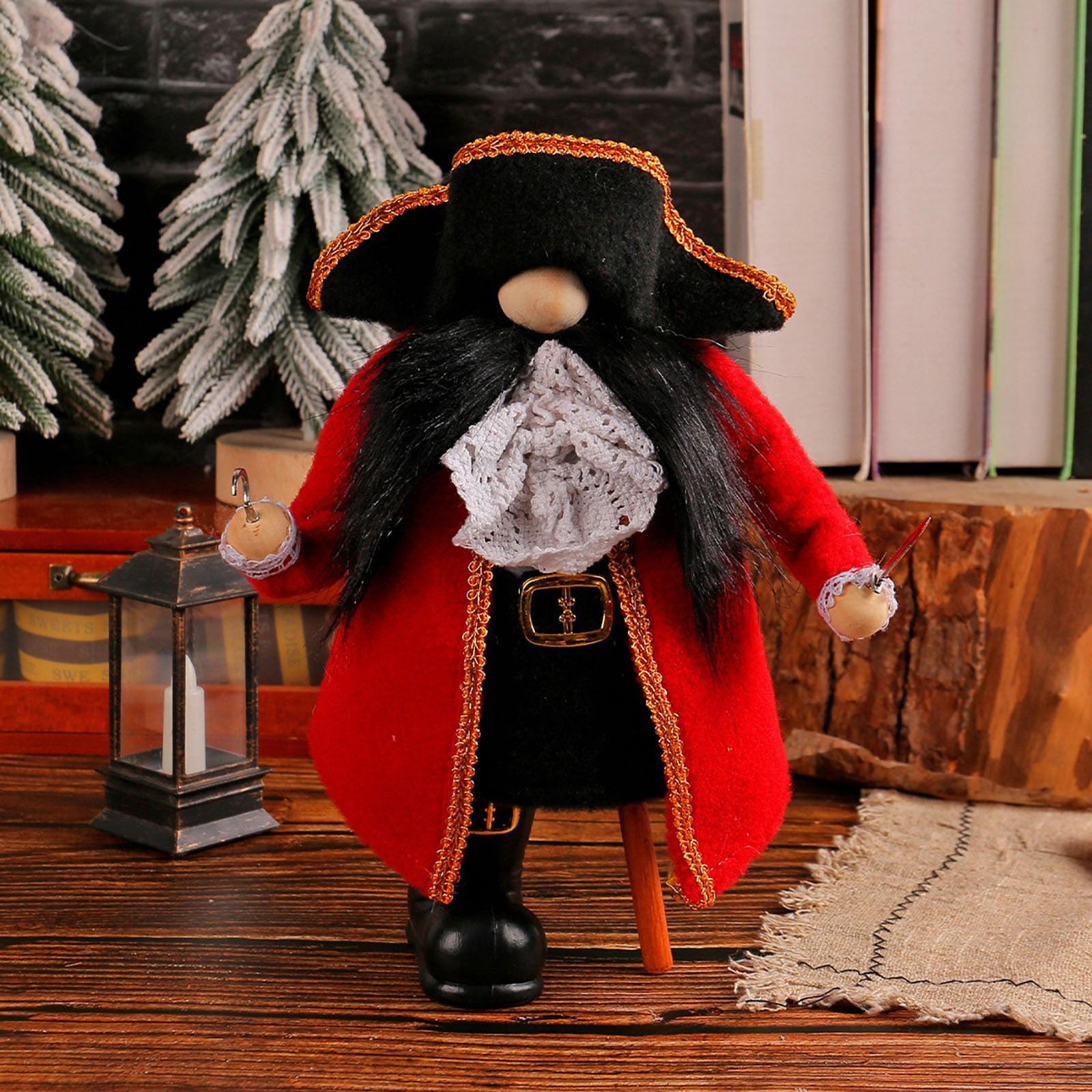 Pompotops Pirate Rudolph Decorated Pirate Action Figure Standing ...