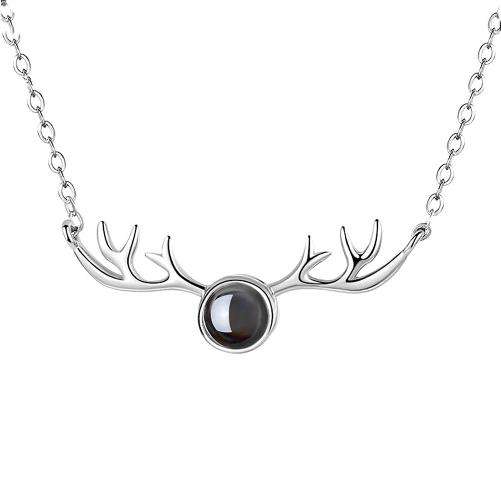 Pompotops Projection Necklace with Photos Picture Inside I Love You In ...