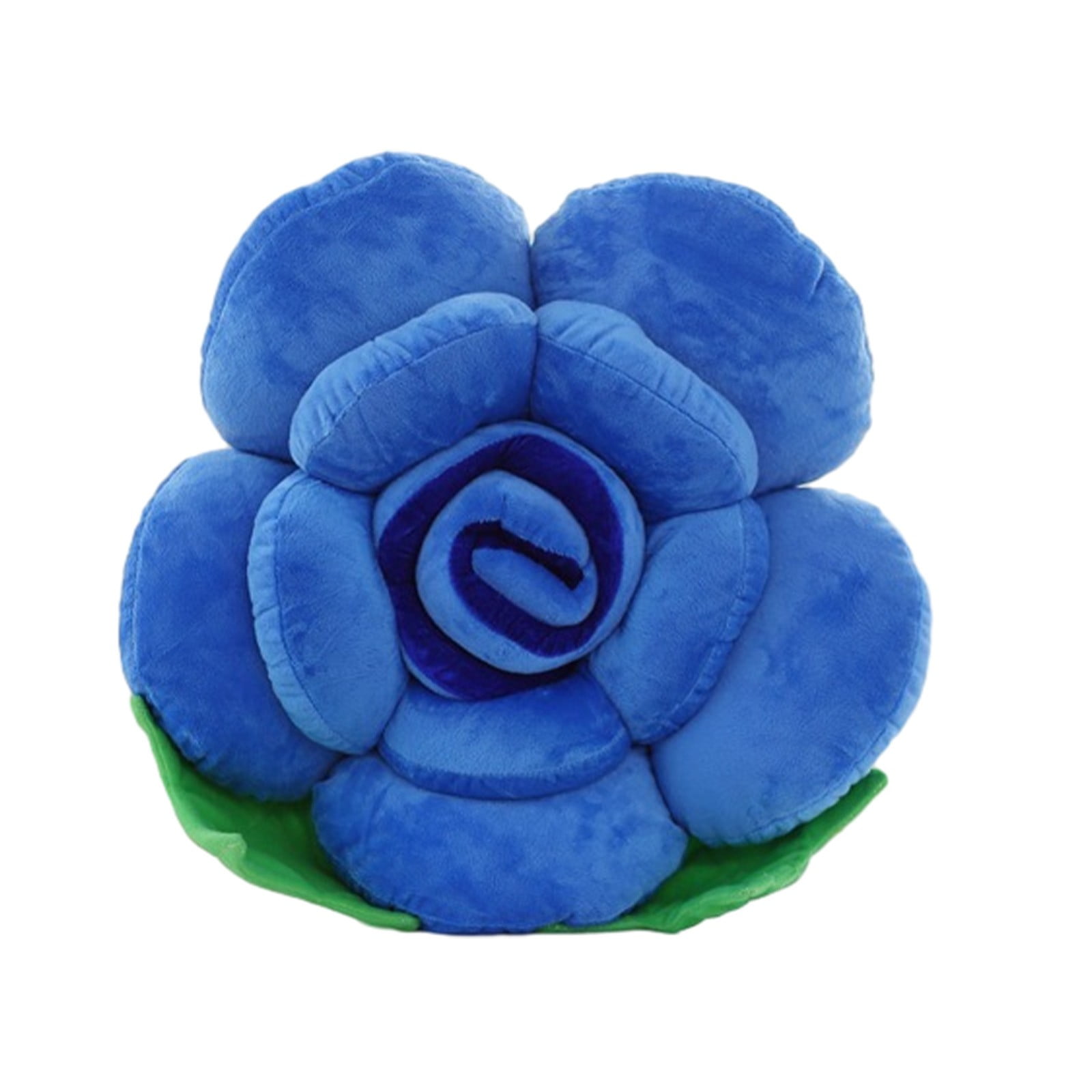 Pompotops Rose Shaped Throw Pillow, Flower Plush Rose Pillow- Cute ...