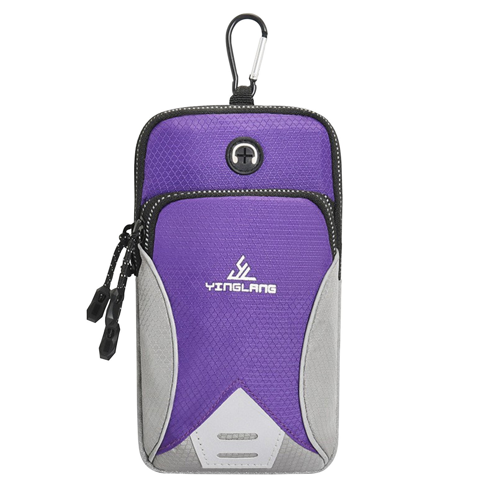 Pompotops Running Phone Holder Arm Bands Small Crossbody Bag For Men ...