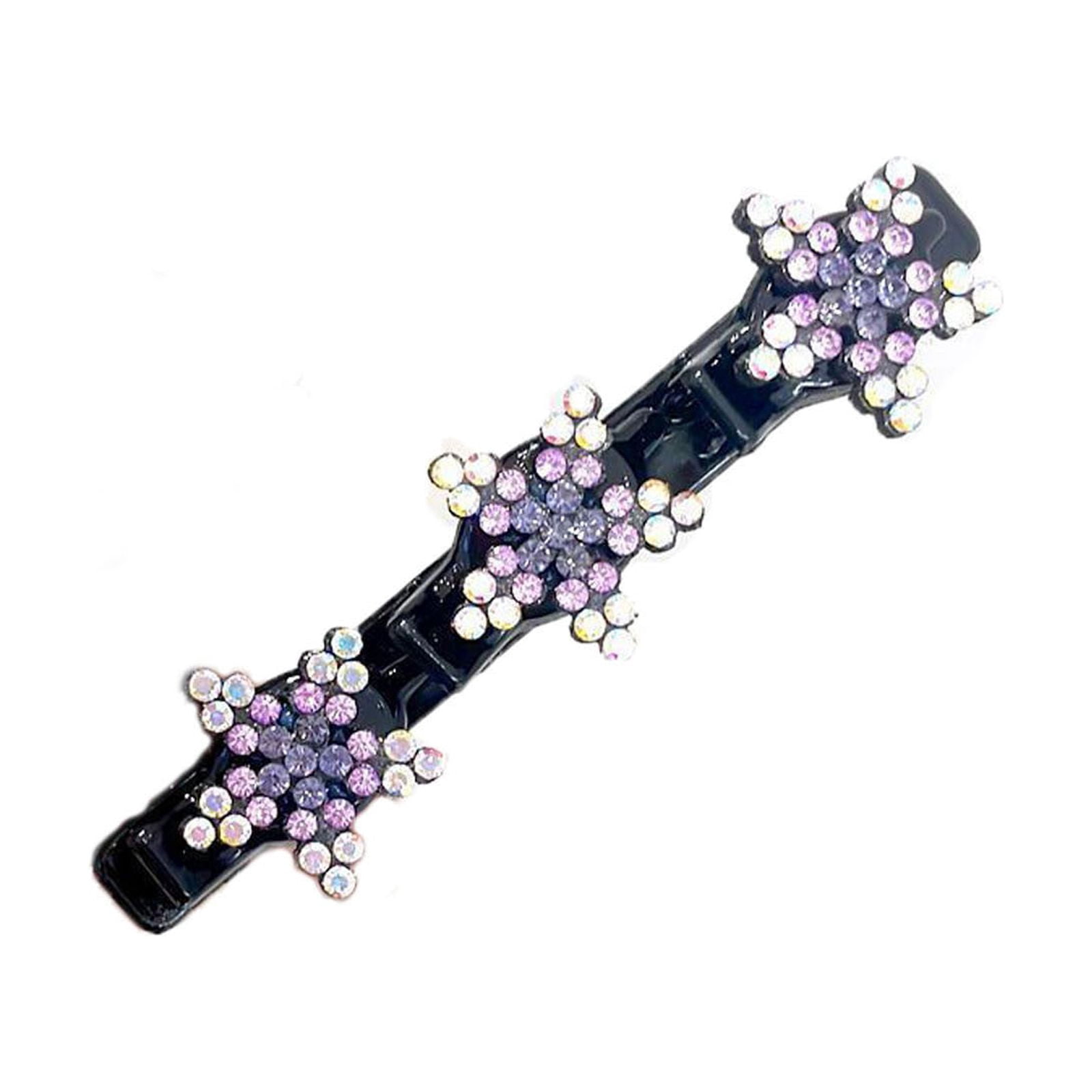 Pompotops Sparkling Crystal Stone Hair Clips for Women Girls Star ...