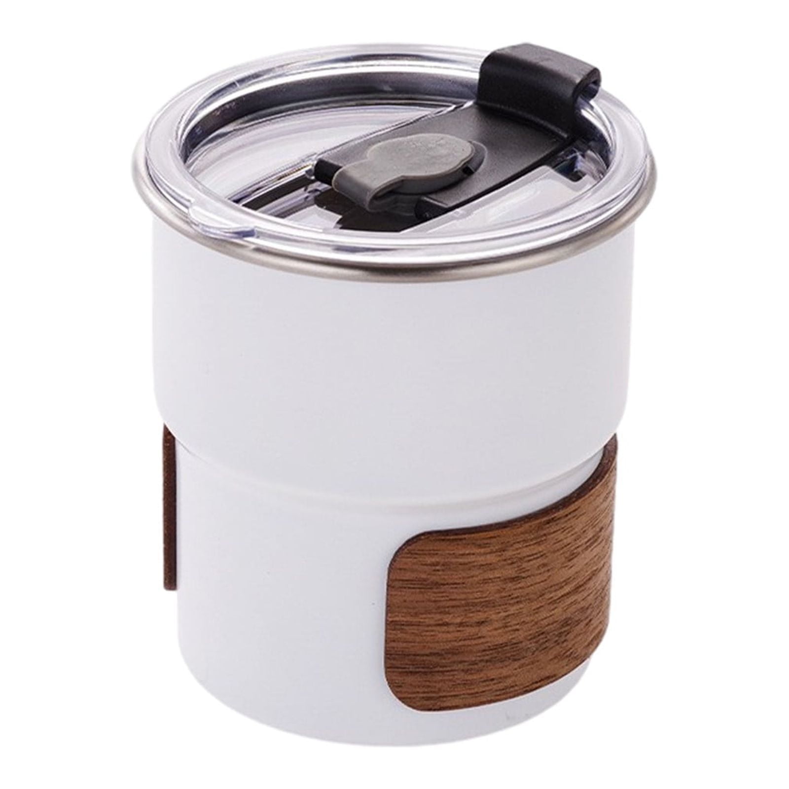 Pompotops Stainless Steel Coffee Mug, 300ML Outdoor Camping Coffee Cup ...