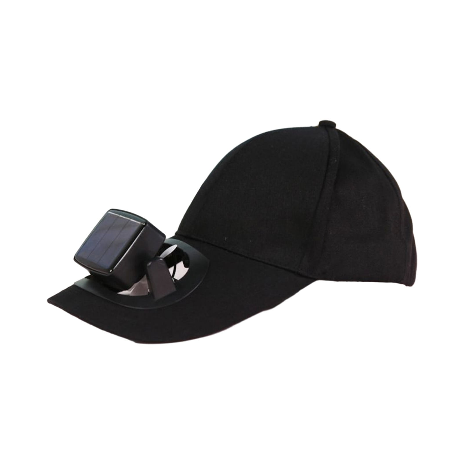 Pompotops Sun Visor Hats with Fan Women, Solar Fan Cap Solar USB ...