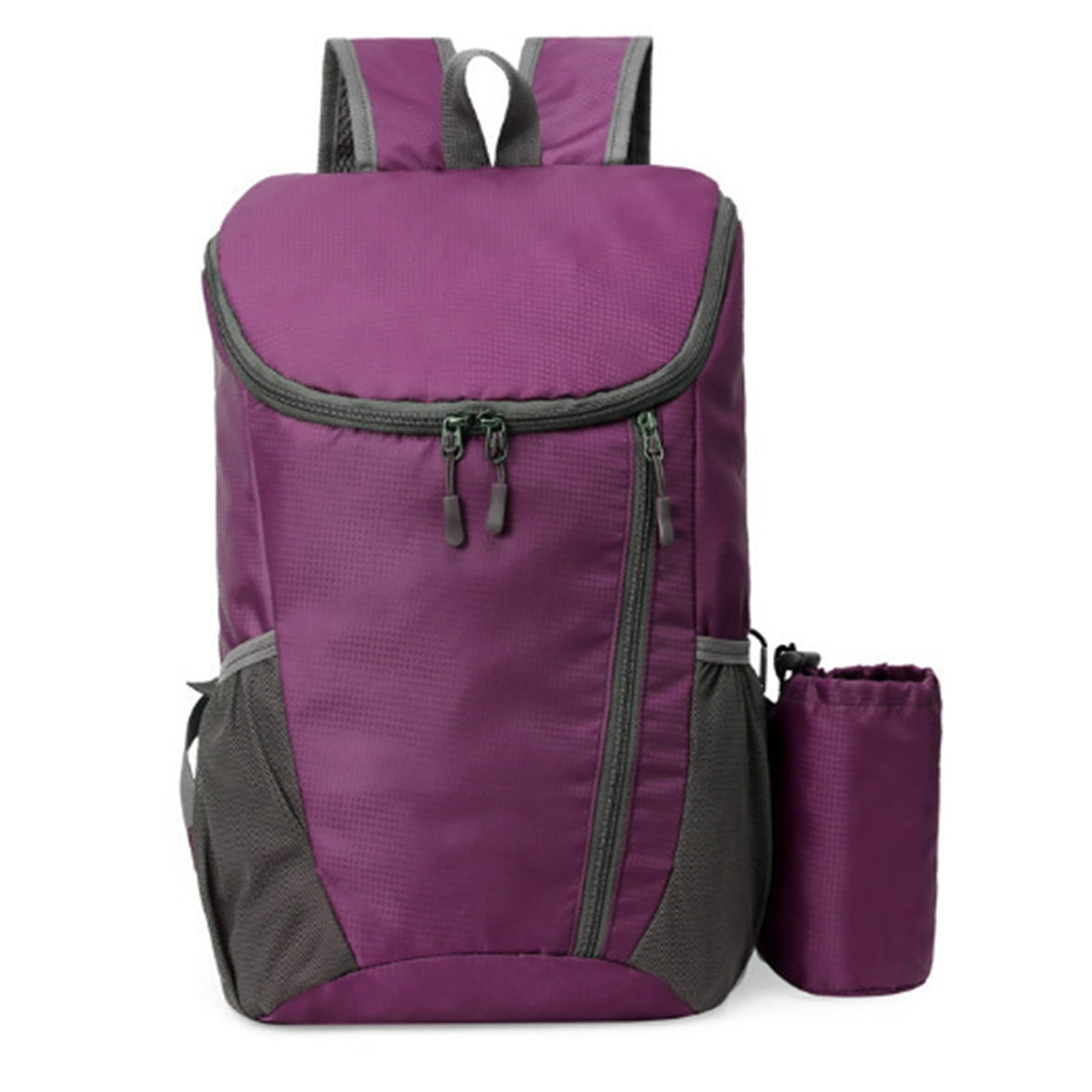 Pompotops Travel Backpack for Men, Purple Lightweight Running Backpack ...