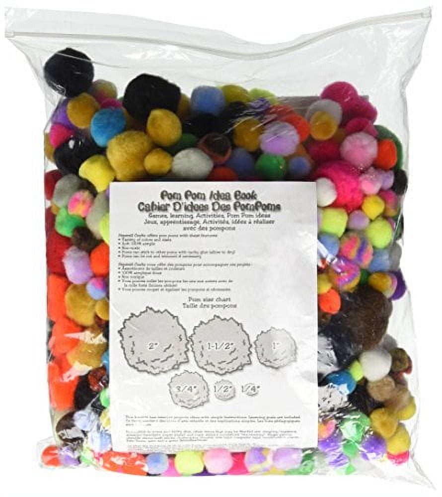Poms Half Pounder Assorted 750/Pkg-Standard - Walmart.com