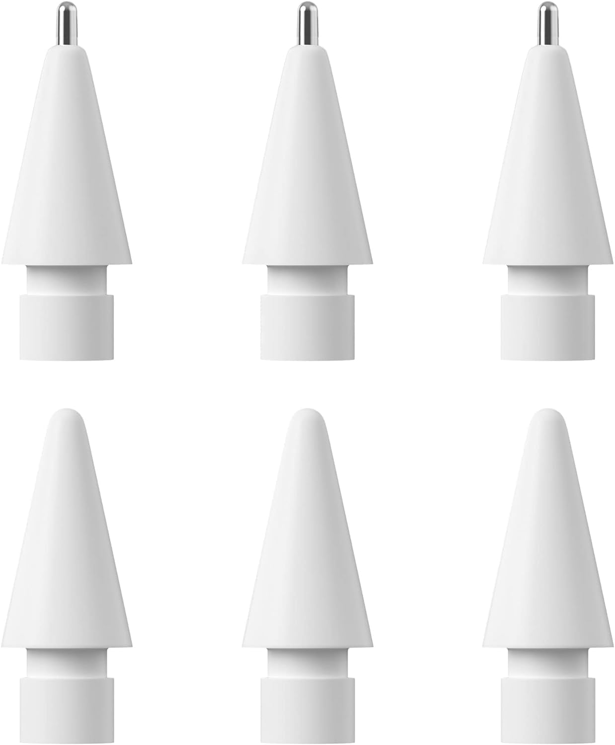 PonJel Pencil Tips for Apple Pencil, 6 Pack Replacement Tips for 1st ...