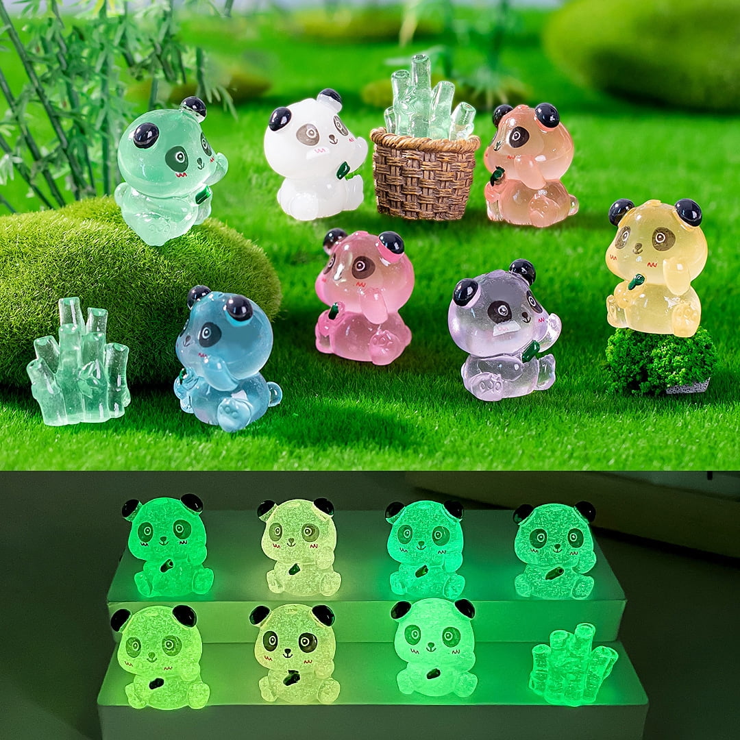 PonPom Luminous Ghost Micro Landscape Accessories Garden Decoration ...