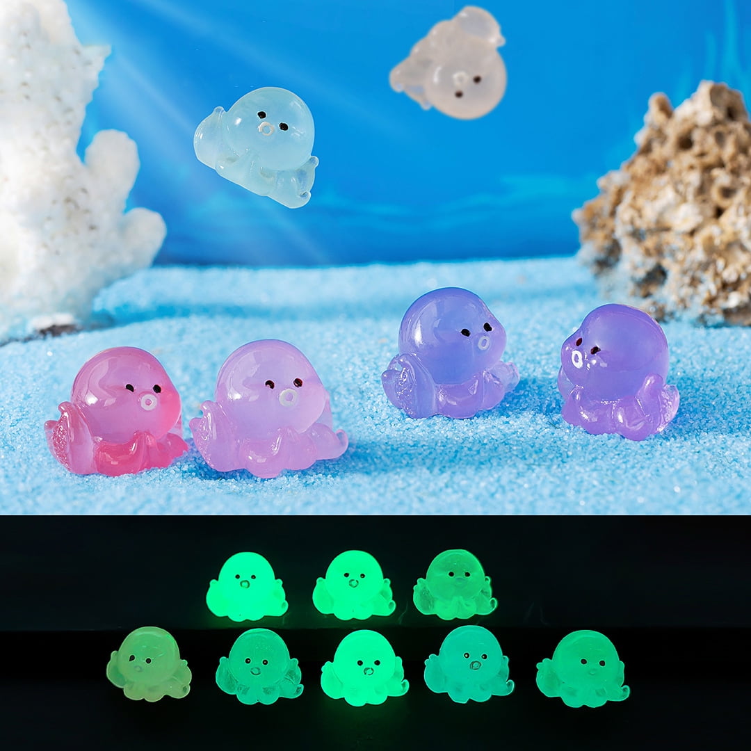 PonPom Luminous Ghost Micro Landscape Accessories Garden Decoration ...