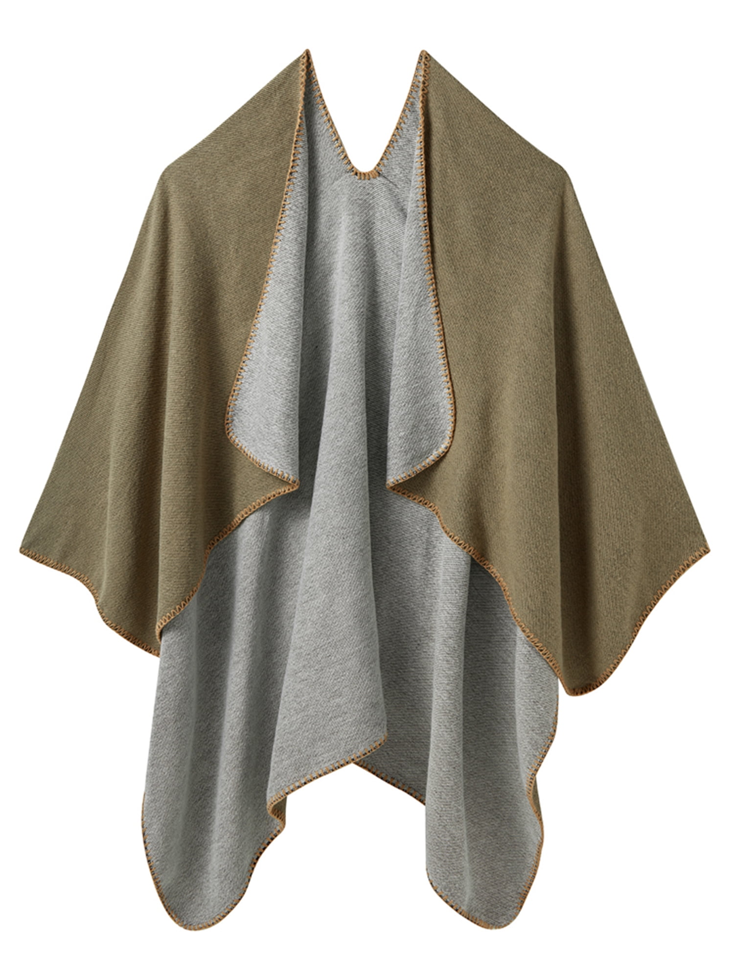 Ponchos for Women One Piece Poncho Capes Poncho Knit Ponchos Poncho ...