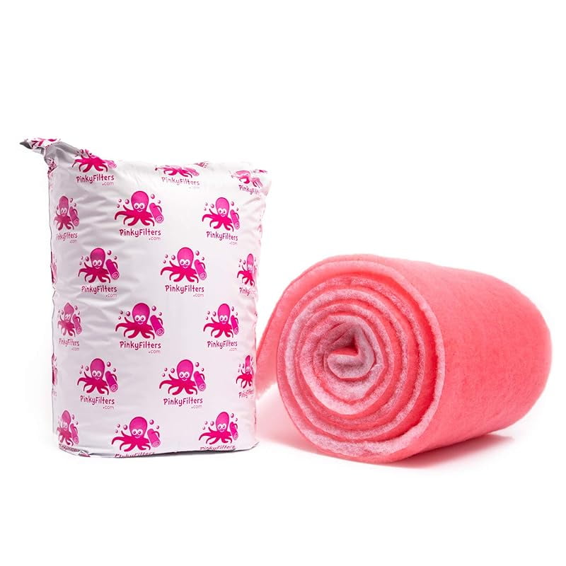 Pond & Aquarium Filter Media Pads for Saltwater and Freshwater | Premium Authentic Pinky Filter ...