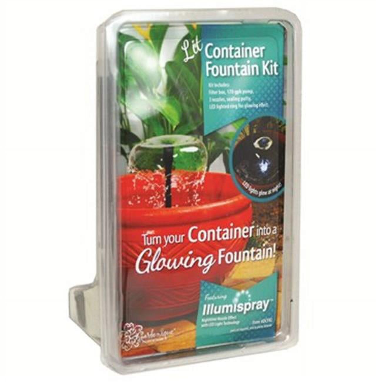 Pond Boss Container Fountain Kit with Light - Walmart.com