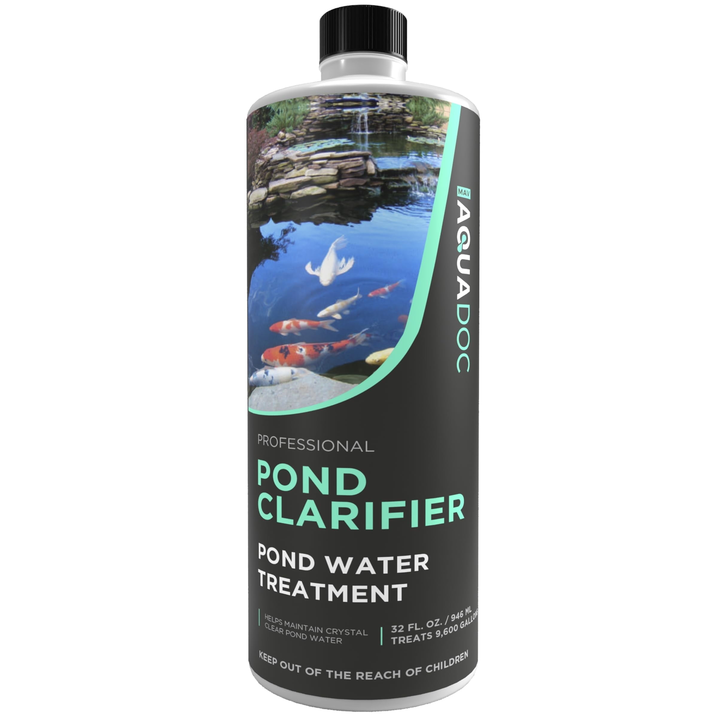Pond Clarifier - Fish-Friendly Koi Pond Water Clarifier to Quickly ...