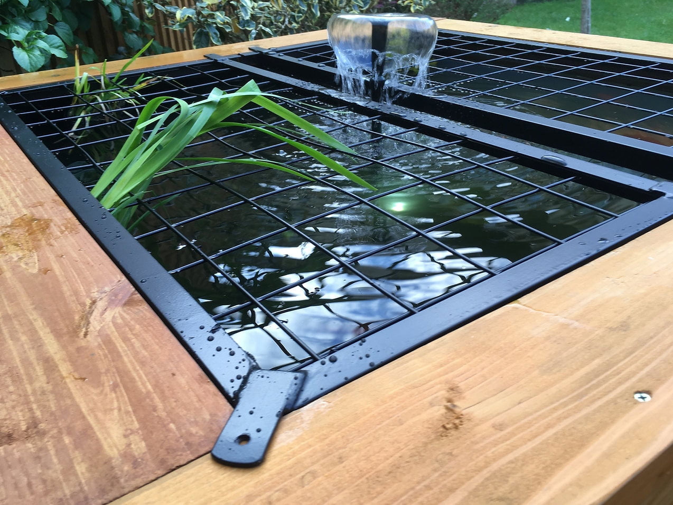 Lotus Garden Aquarium Pond Cover with Waterfall Accessory for Plants ...