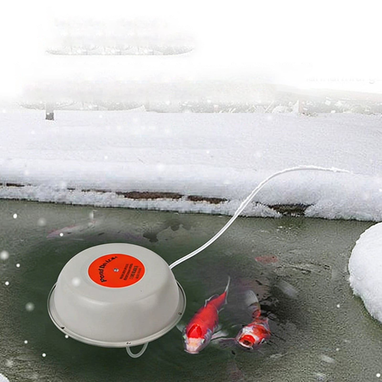 Pond De-icer, Floating Pond Heater,Aluminum Alloy Casing,Floating Pond ...