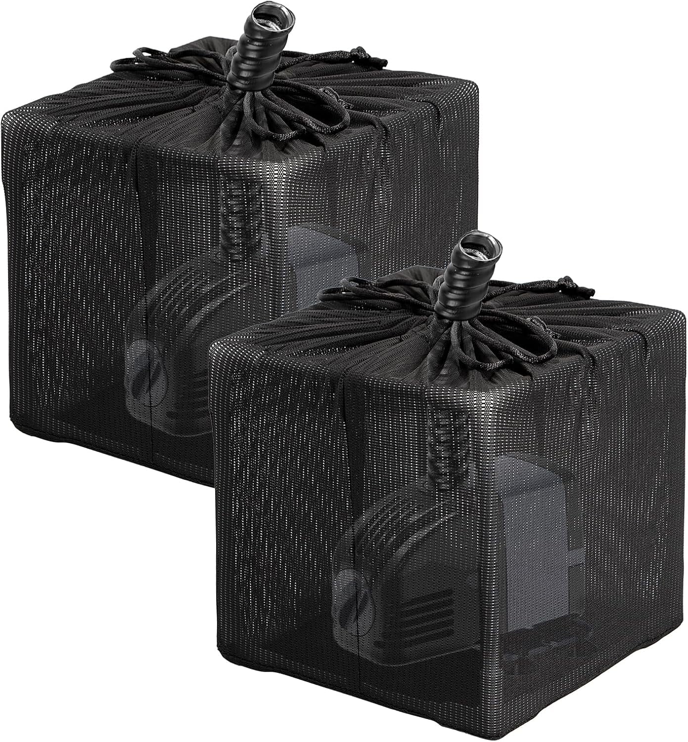 Pond Filter, Anti-Clogging Cube Outdoor Mesh Water Pump Barrier Bag Box ...