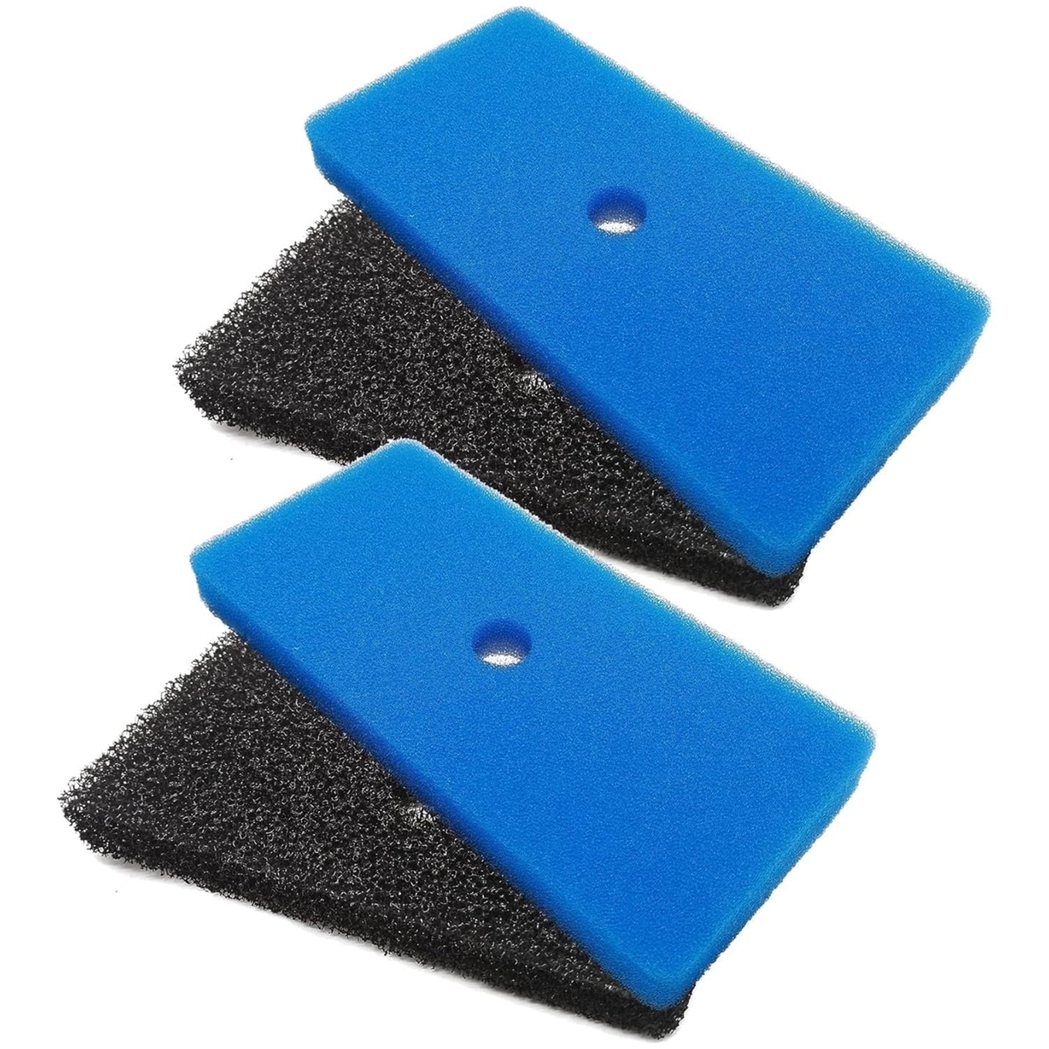 Pond Filter Pads for Outdoor Ponds - 2 Sets Coarse and Fine Pond Filter ...