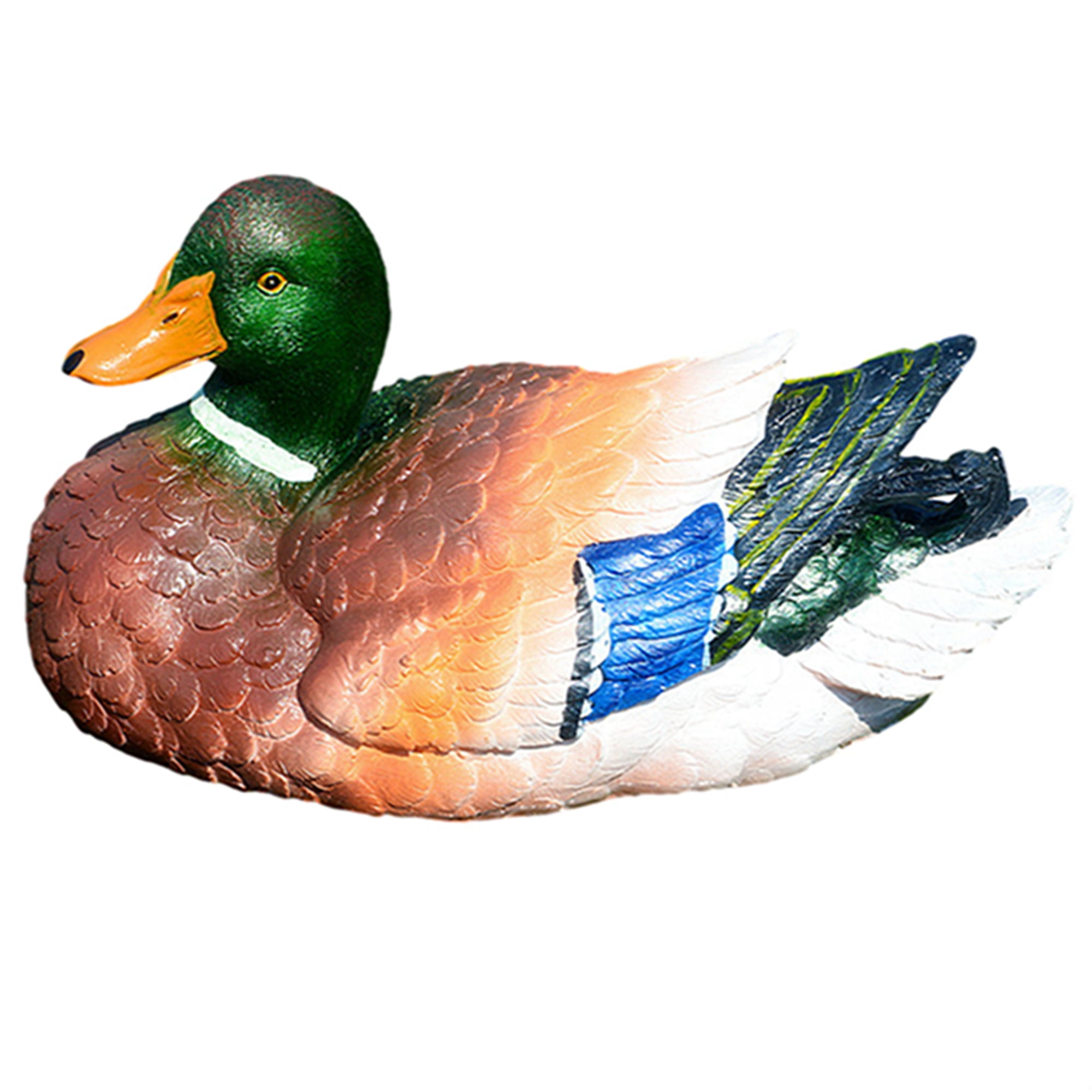 Pond Floating Duck Outdoor Fake Resin Duck Decoy Garden Statue ...