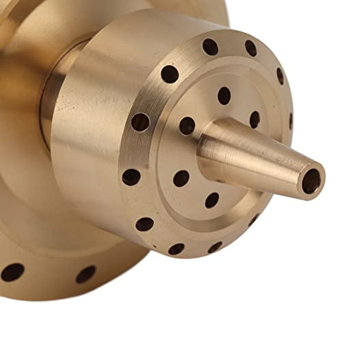 Pond Fountain Spray Nozzle, Copper Double Column Fountain Nozzle, Music ...