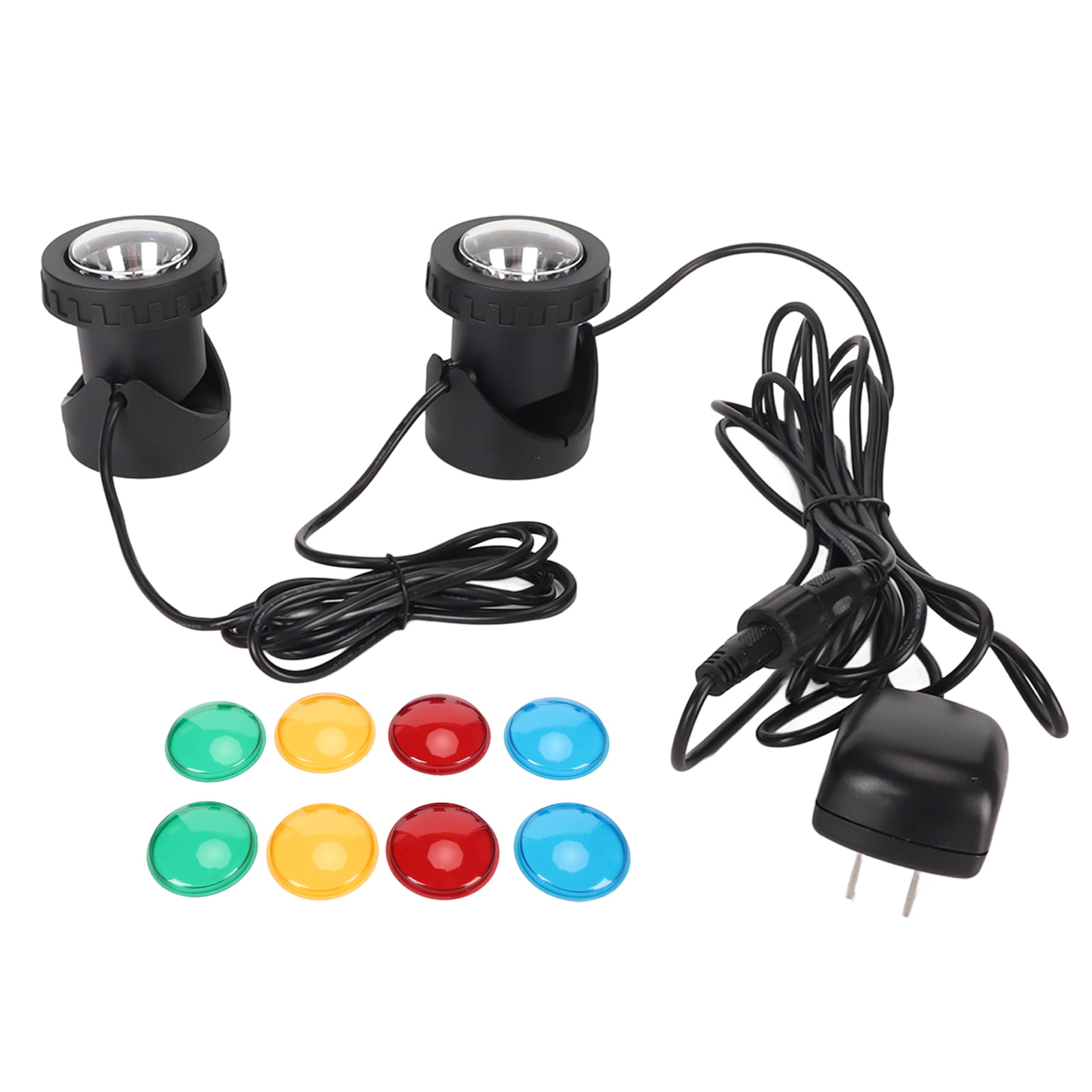 Pond Lights Color Changing IP68 Waterproof Submersible LED Spotlights ...