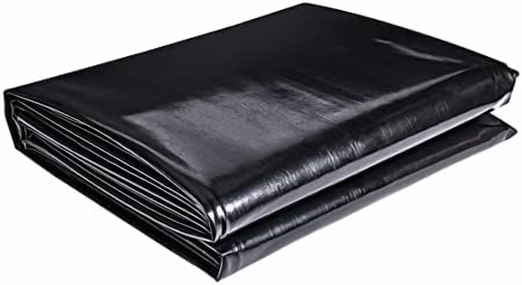 Pond Liner 7 x 10 Ft, 20 Mil HDPE UV Resistant Preformed Pond Liner ...