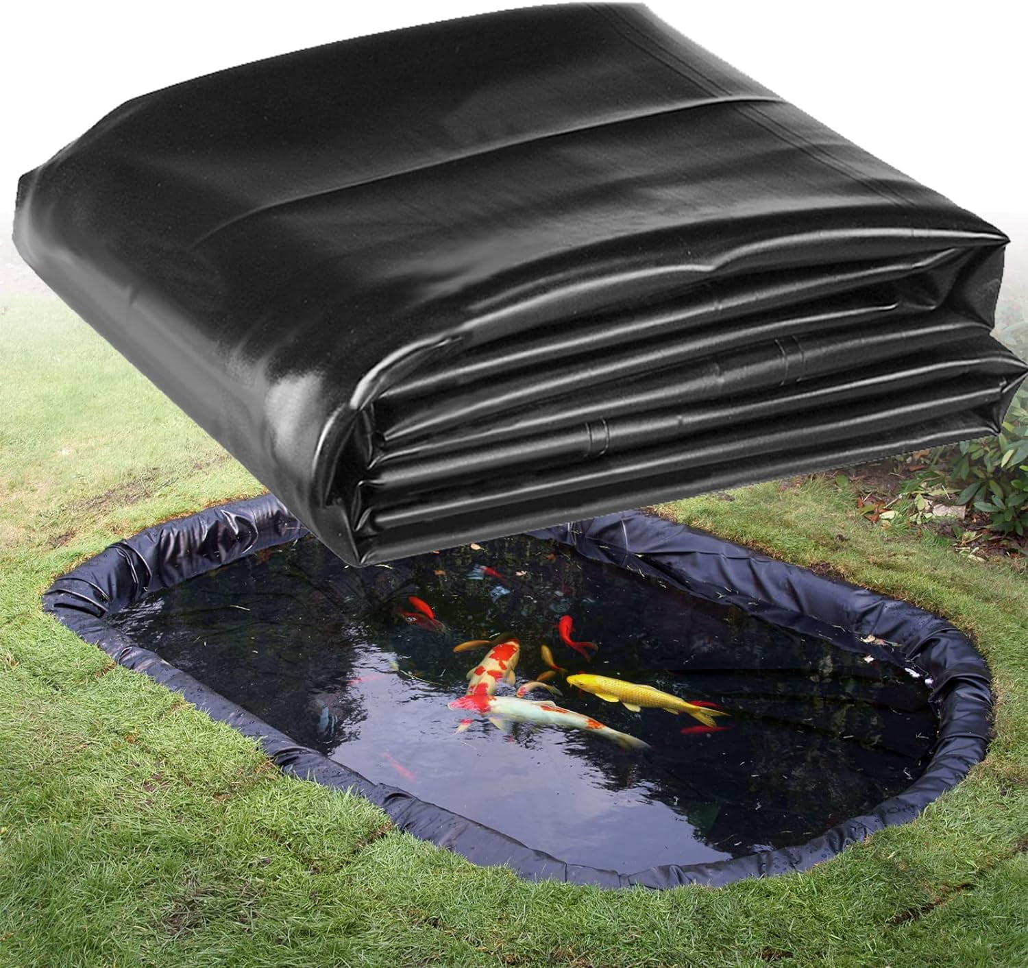 Pond Liner, HDPE Pond Liners for Outdoor Ponds, Pond Liner for Natural ...
