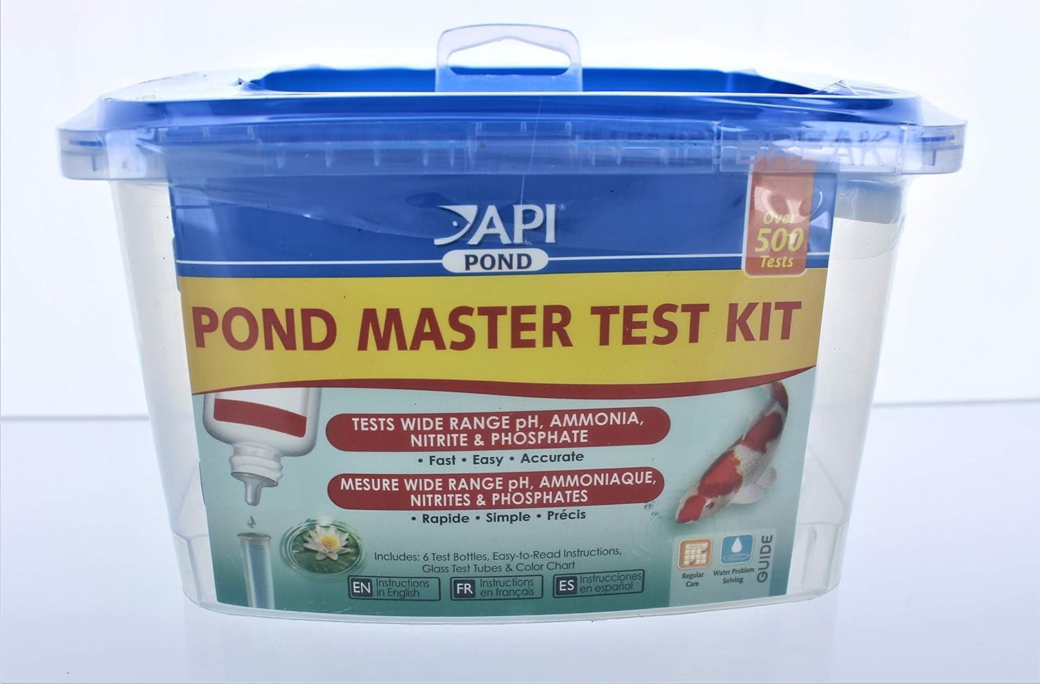 Pond Master Test KIT Pond Water Test Kit 500-Test - Walmart.com