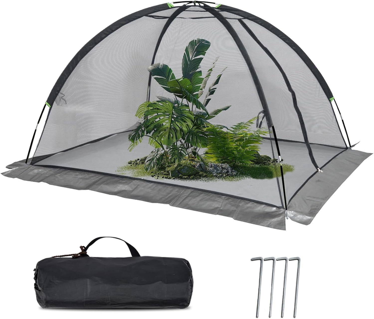 Pond Netting 17x13ft Mesh Pond Cover Nets Pond Cover Dome for Ponds ...