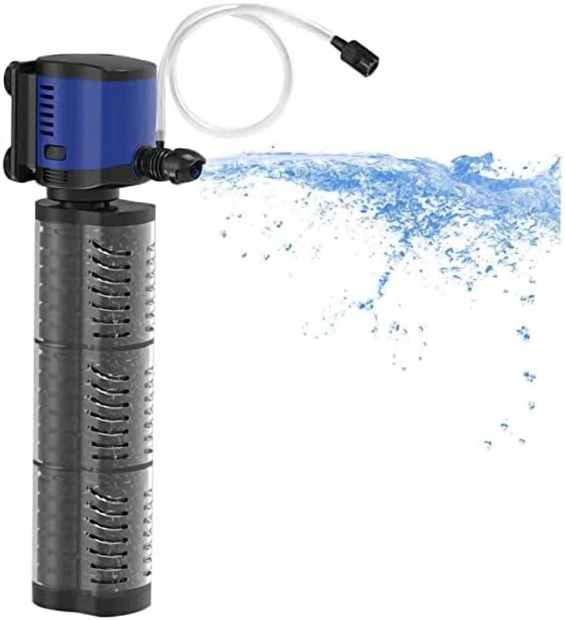 Pond Pump 660GPH Filtration, Sump Submersible Water Pump w/Sponge ...