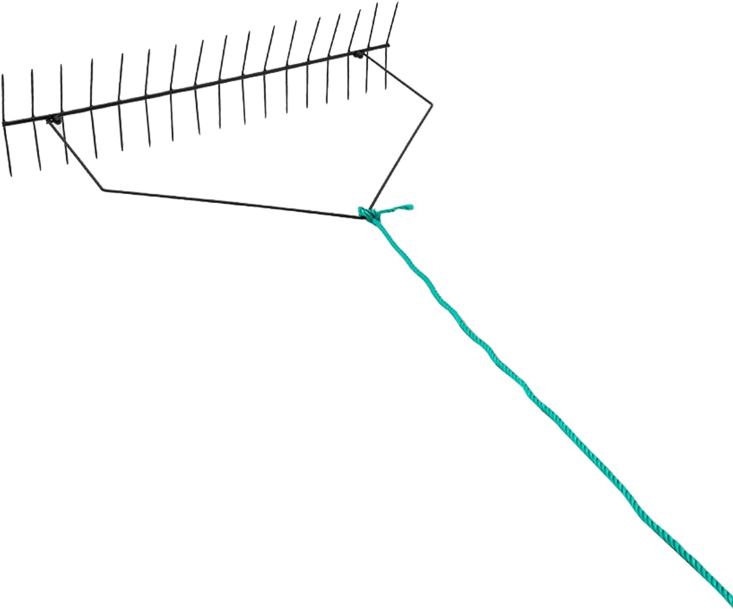 Pond Rake,32 inch Aquatic Weed Rake,Weed Removal Tool,Double Sided Lake ...