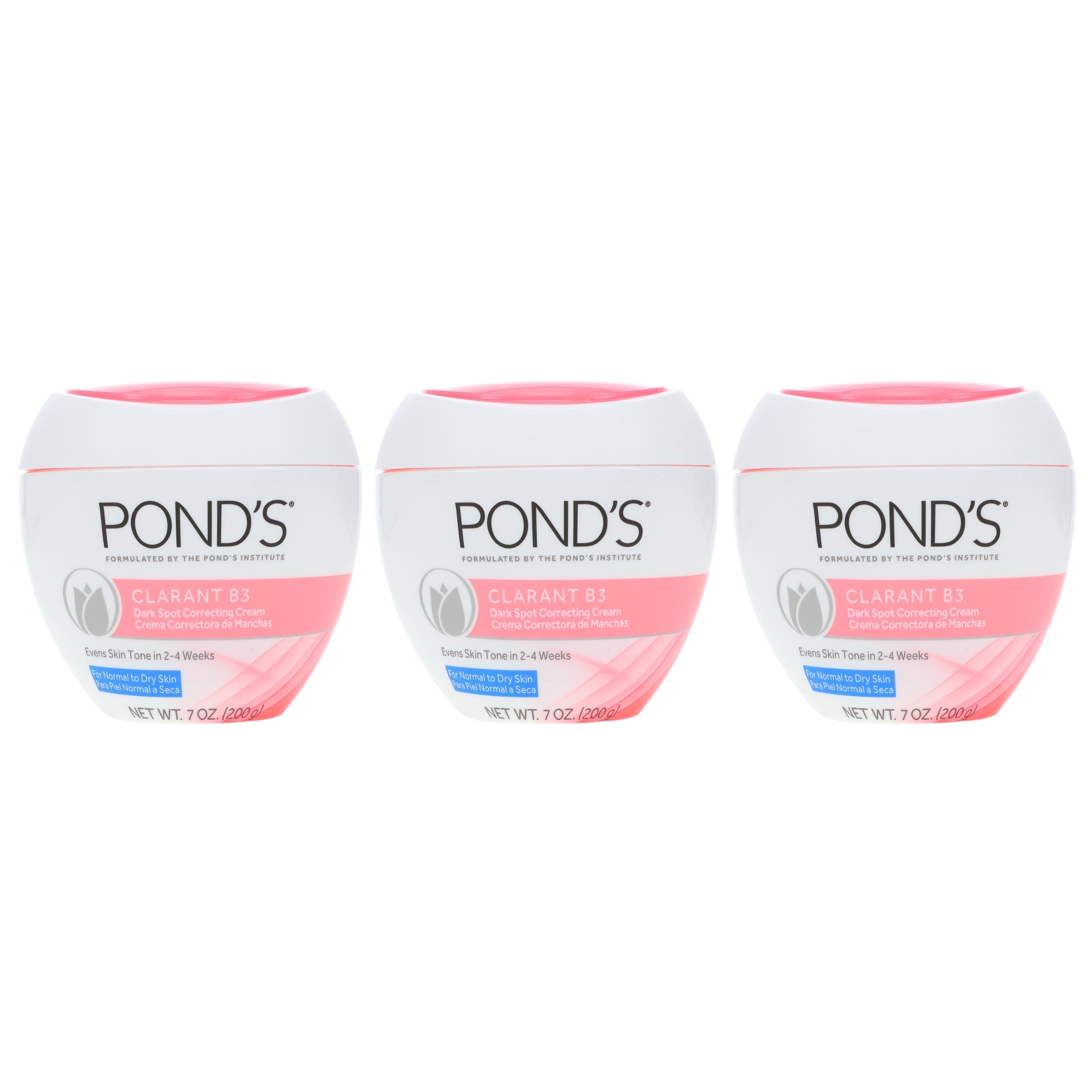 Pond's Clarant B3 Dark Spot Correcting Cream Normal to Dry 7 oz 3 Pack ...