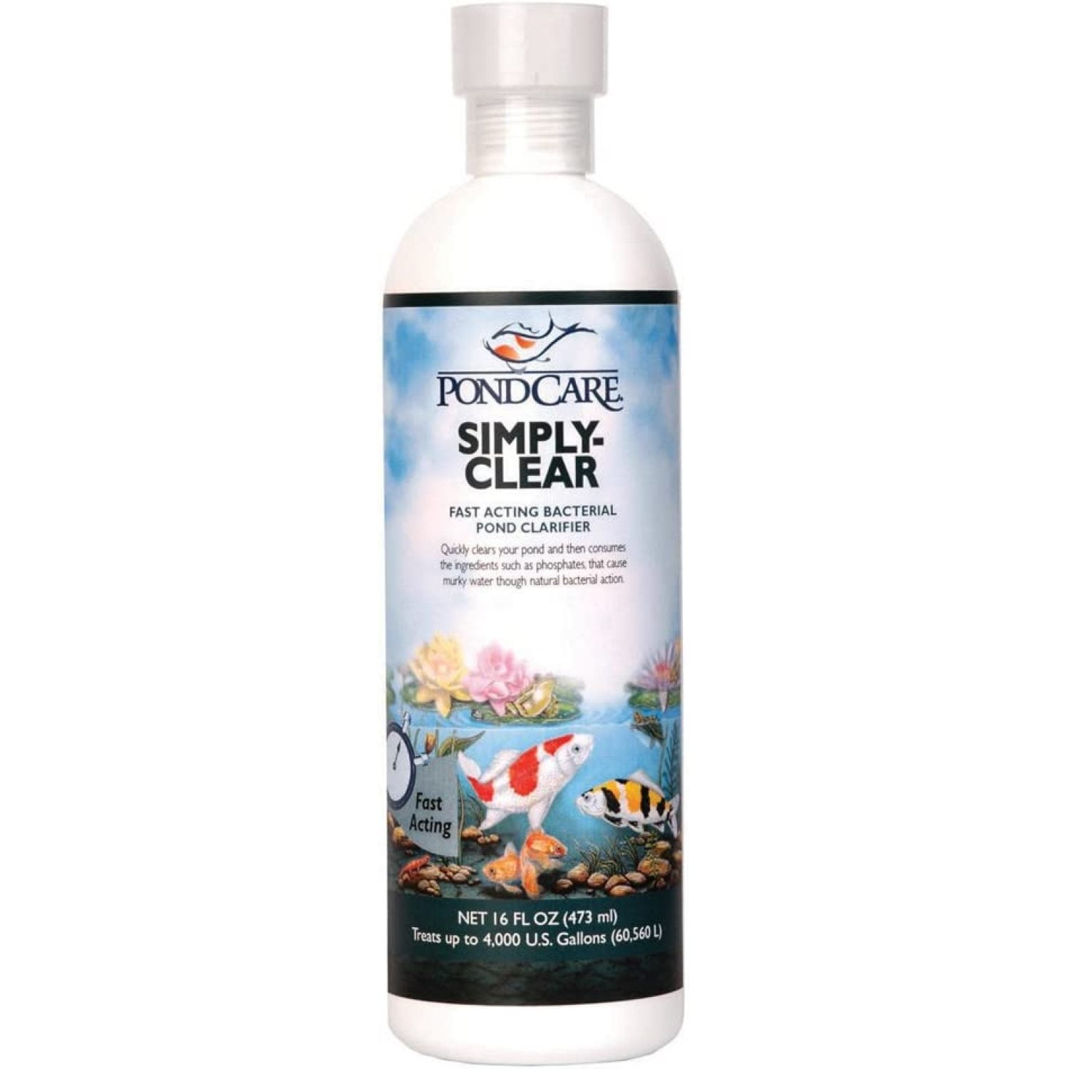 Pondcare 248B 16 Oz Simply-Clear Pond Clarifier - Walmart.com