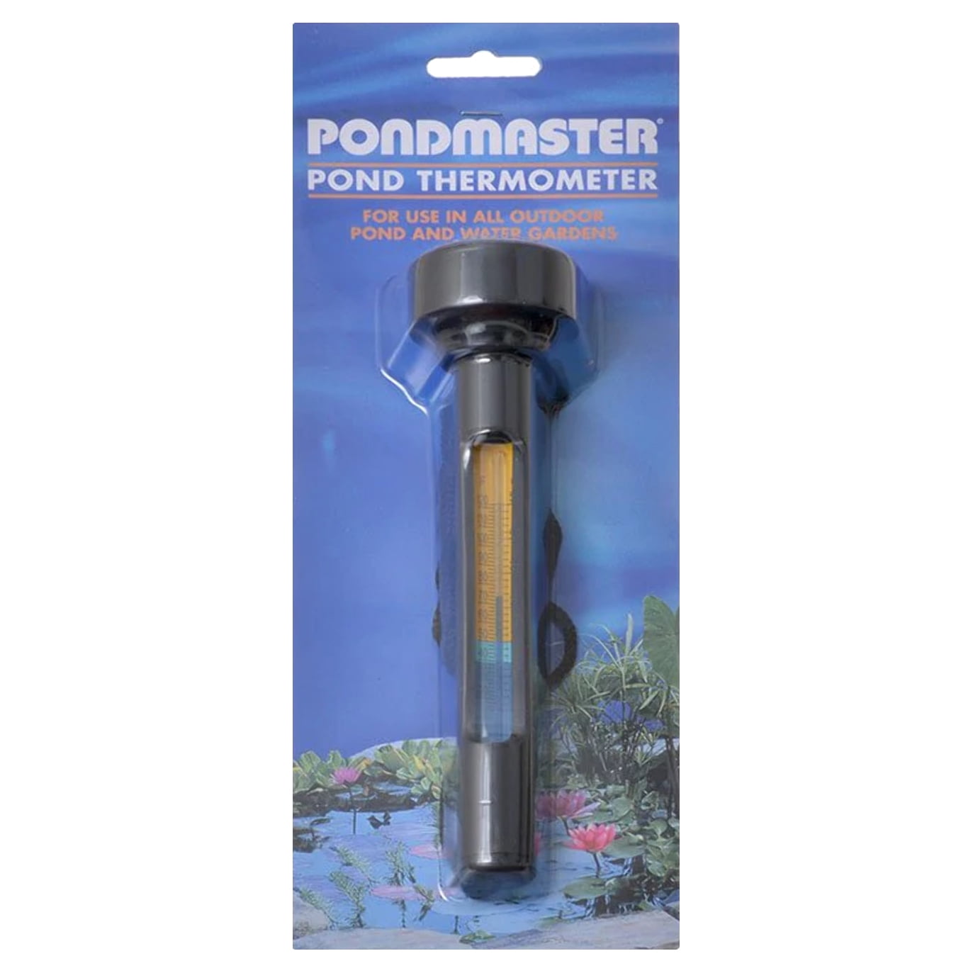 Pondmaster Floating Pond Thermometer, Easy-to-Read, Resists Fogging, 20 ...