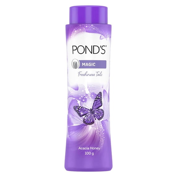 POND'S Magic Freshness Talcum Powder, Fresh Acacia Honey, Soothes and ...