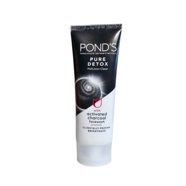 Pond's Pure Detox Facial Foam with Activated Carbon Charcoal, 1.7 fl ...