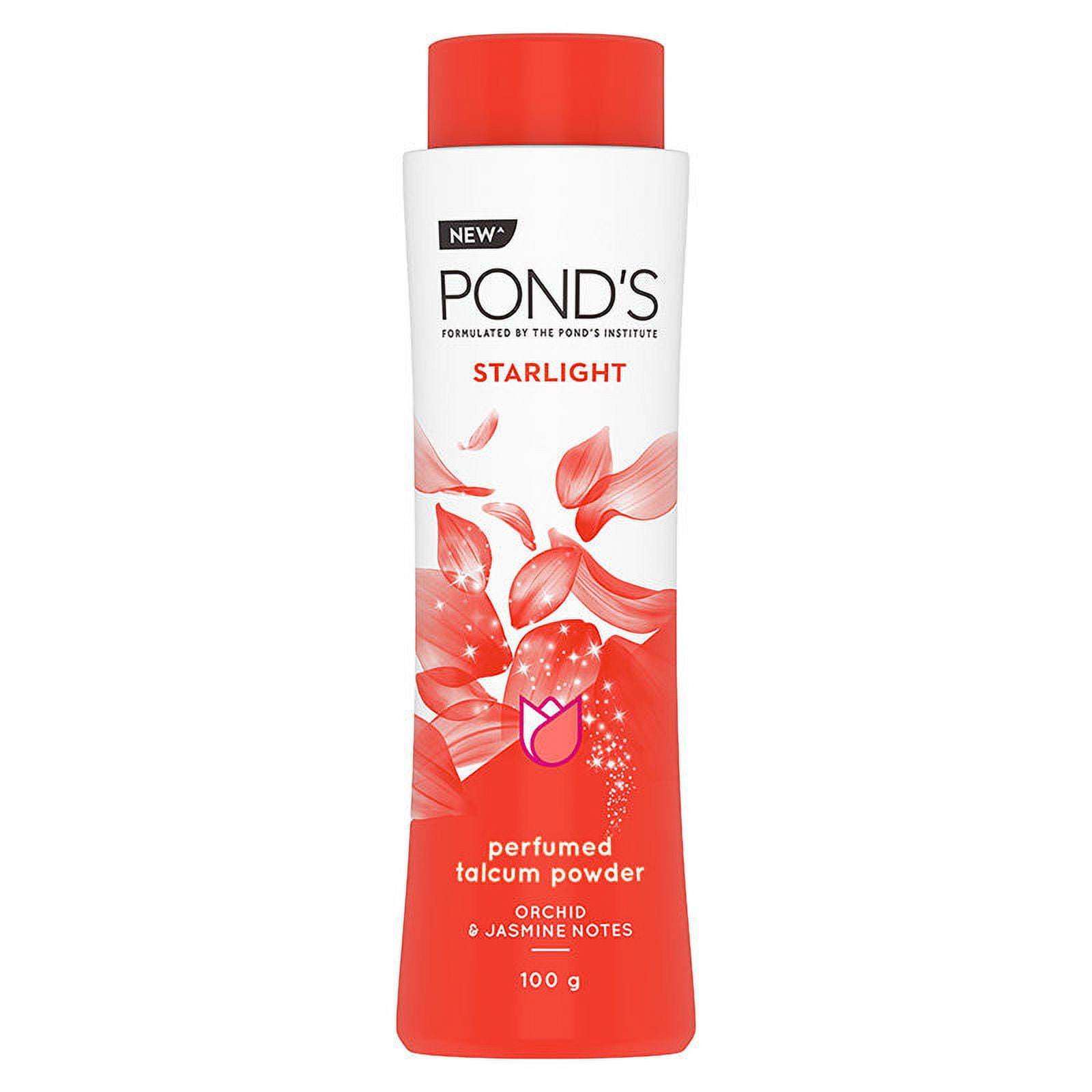 Ponds Starlight Perfumed Talc Powder Orchid & Jasmin Notes - Walmart.com
