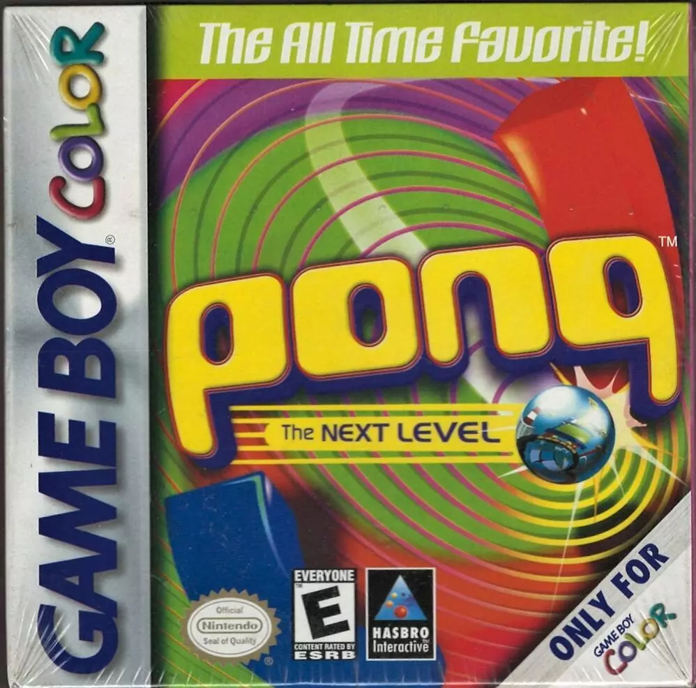 Pong GBC (Brand New Factory Sealed US Version) Game Boy Color - Walmart.com