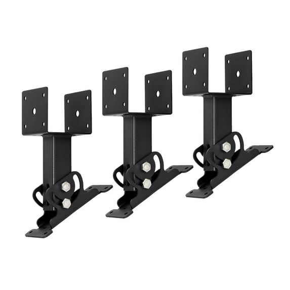 Ponguvn Patio Roof Riser Roof Riser Beam Mount Brackets 3 Pieces ...