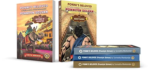 Pre-Owned Ponni's Beloved- Ponniyin Selvan Set of 5 Books (1,2,3,4 & 5 ...