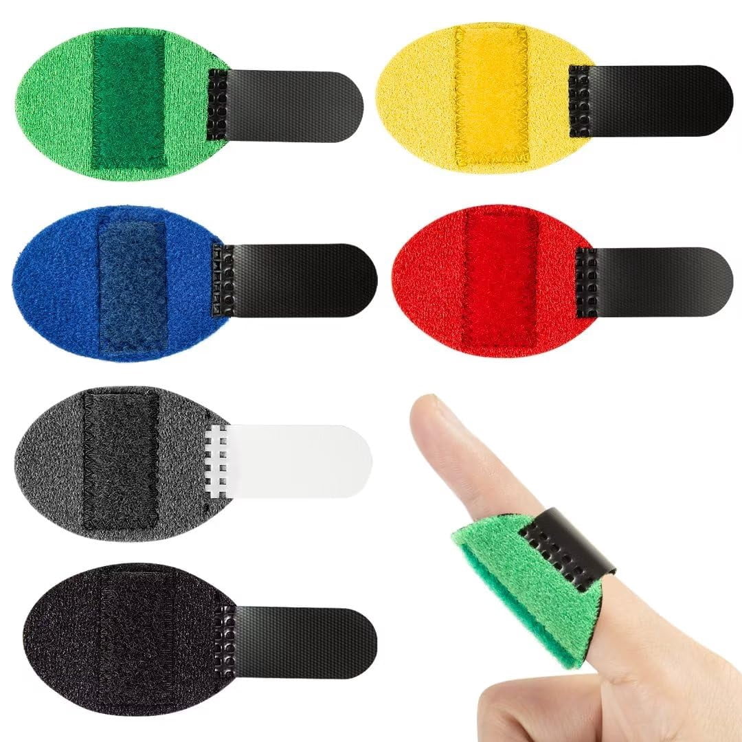 Ponpon 6Pcs Finger Splints for Trigger Finger Thumb Splints Finger ...
