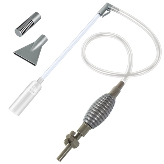 Pon Pon Aquarium Siphon Vacuum Cleaner, Fish Tank Water Changer, Gravel ...