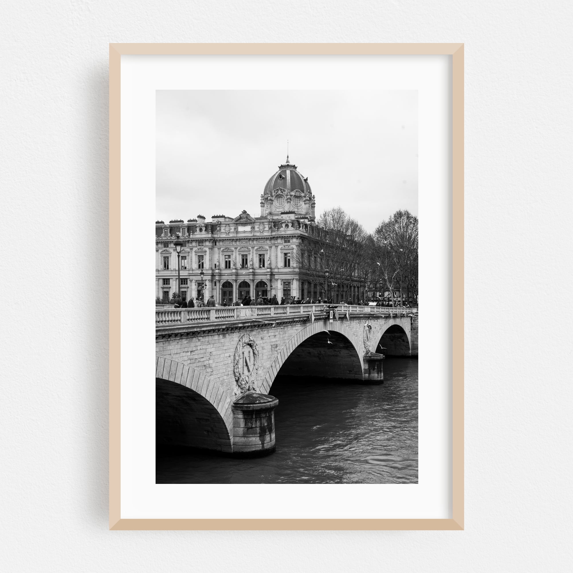 Pont au Change - Paris Île-de-France France Photography Black and White ...