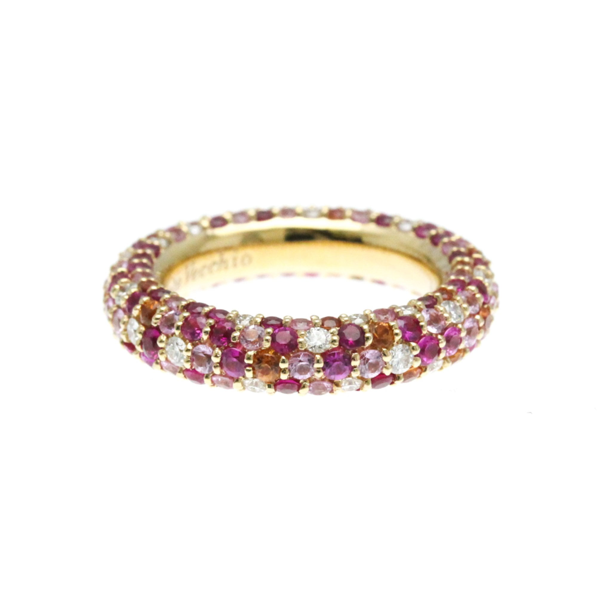 Pre-Owned Ponte Vecchio Eterno Ring GL0001R040PSPG Pink Gold (18K ...