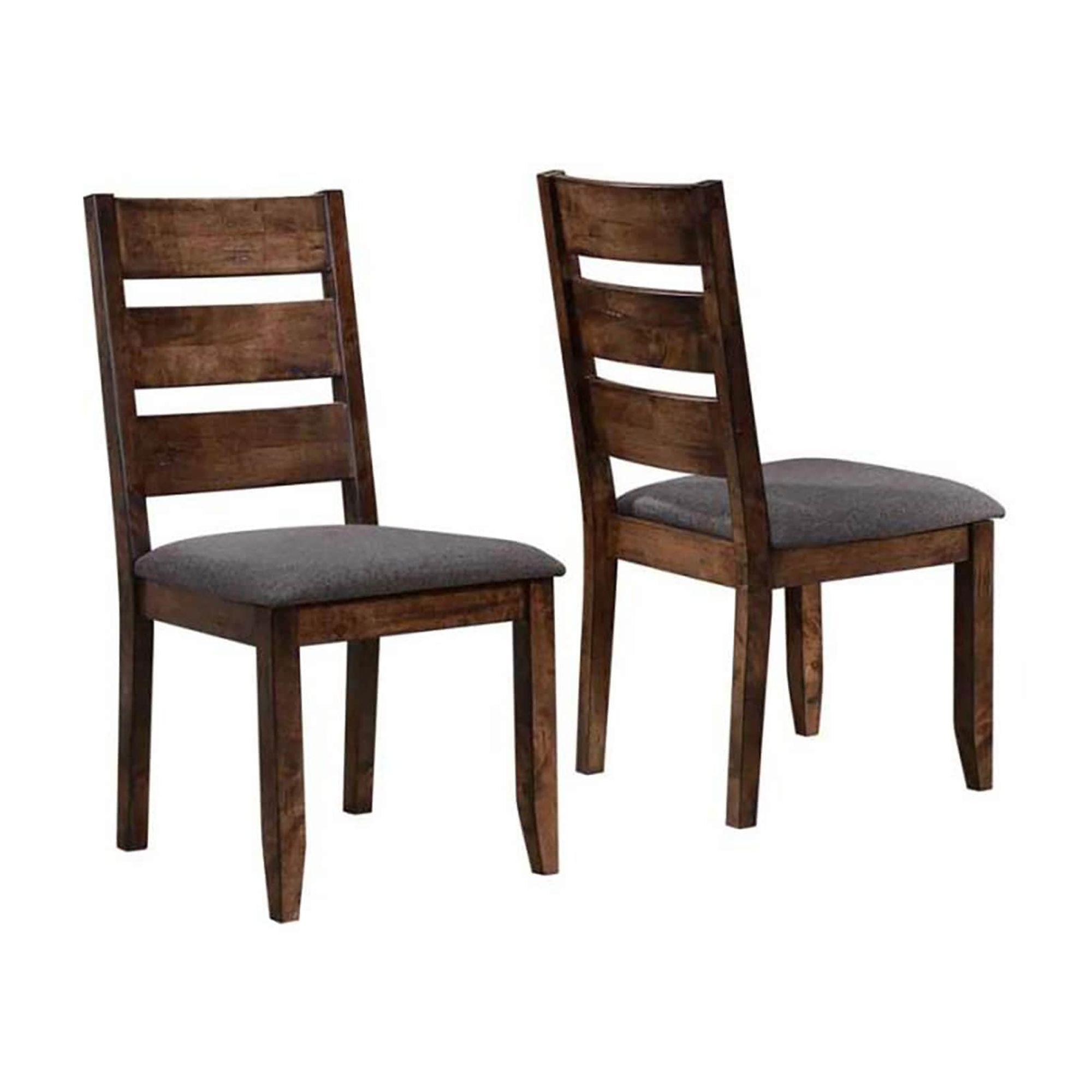 Ponti Upholstered Ladderback Dining Chairs (Set of 2) - Walmart.com