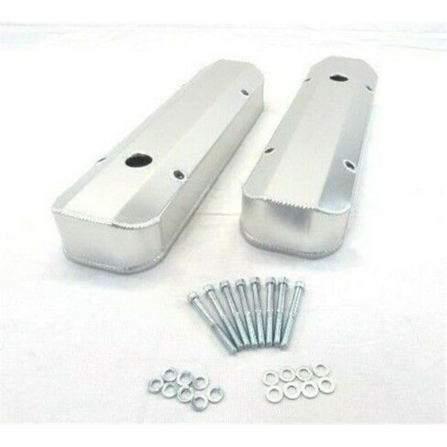 Pontiac 326-350-400-455 Fabricated Aluminum Valve Covers with Hole ...