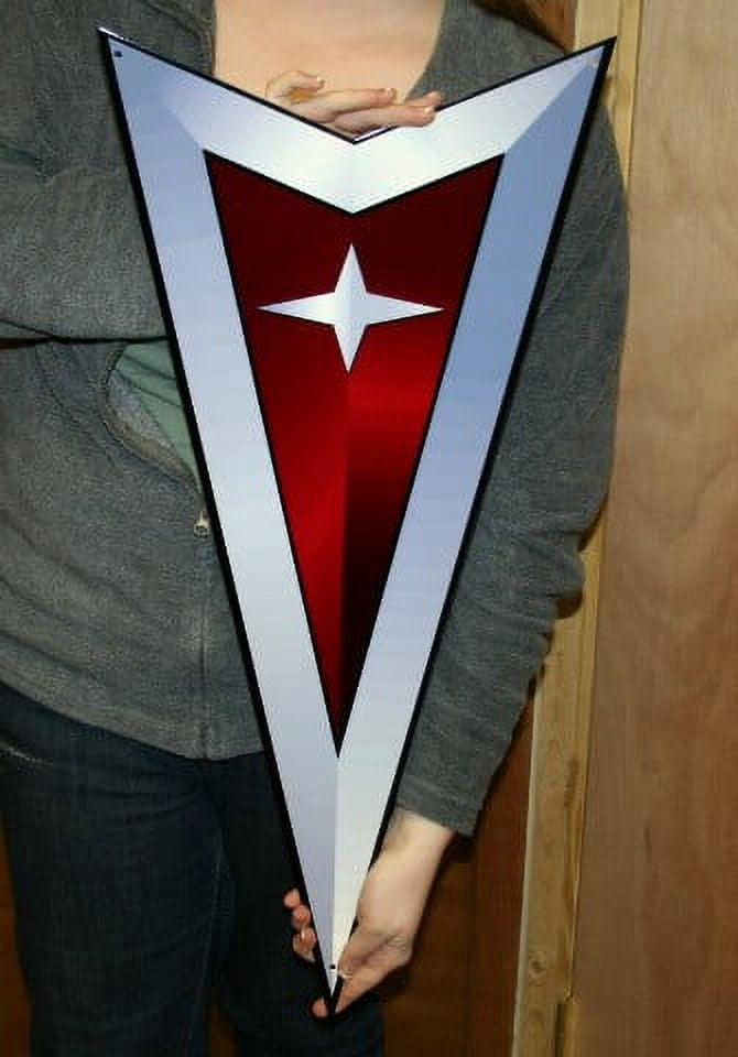 Pontiac Arrow Emblem Steel Sign - Walmart.com